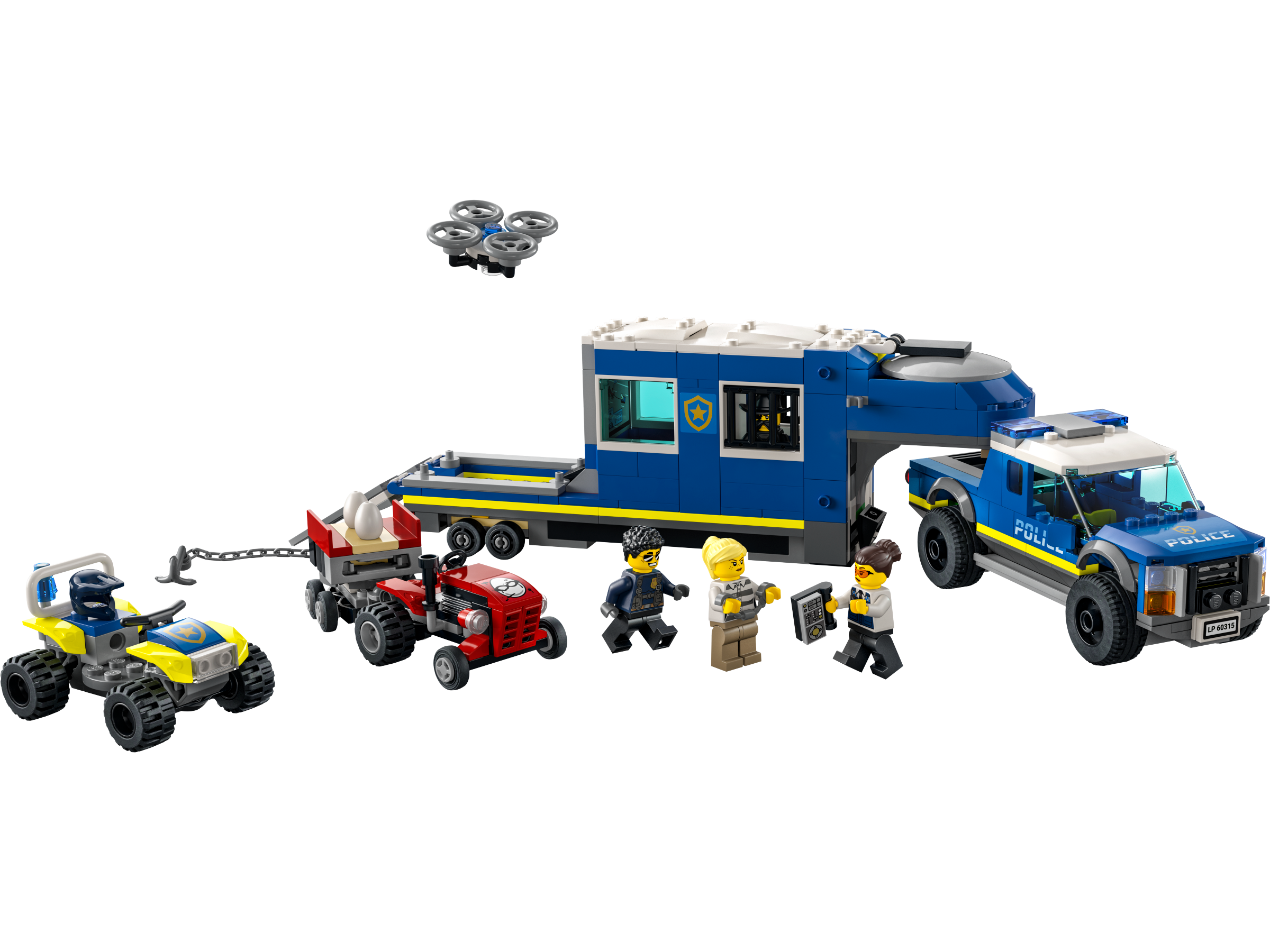 Mobile Polizei-Einsatzzentrale 60315 | LEGO® City | reBricker