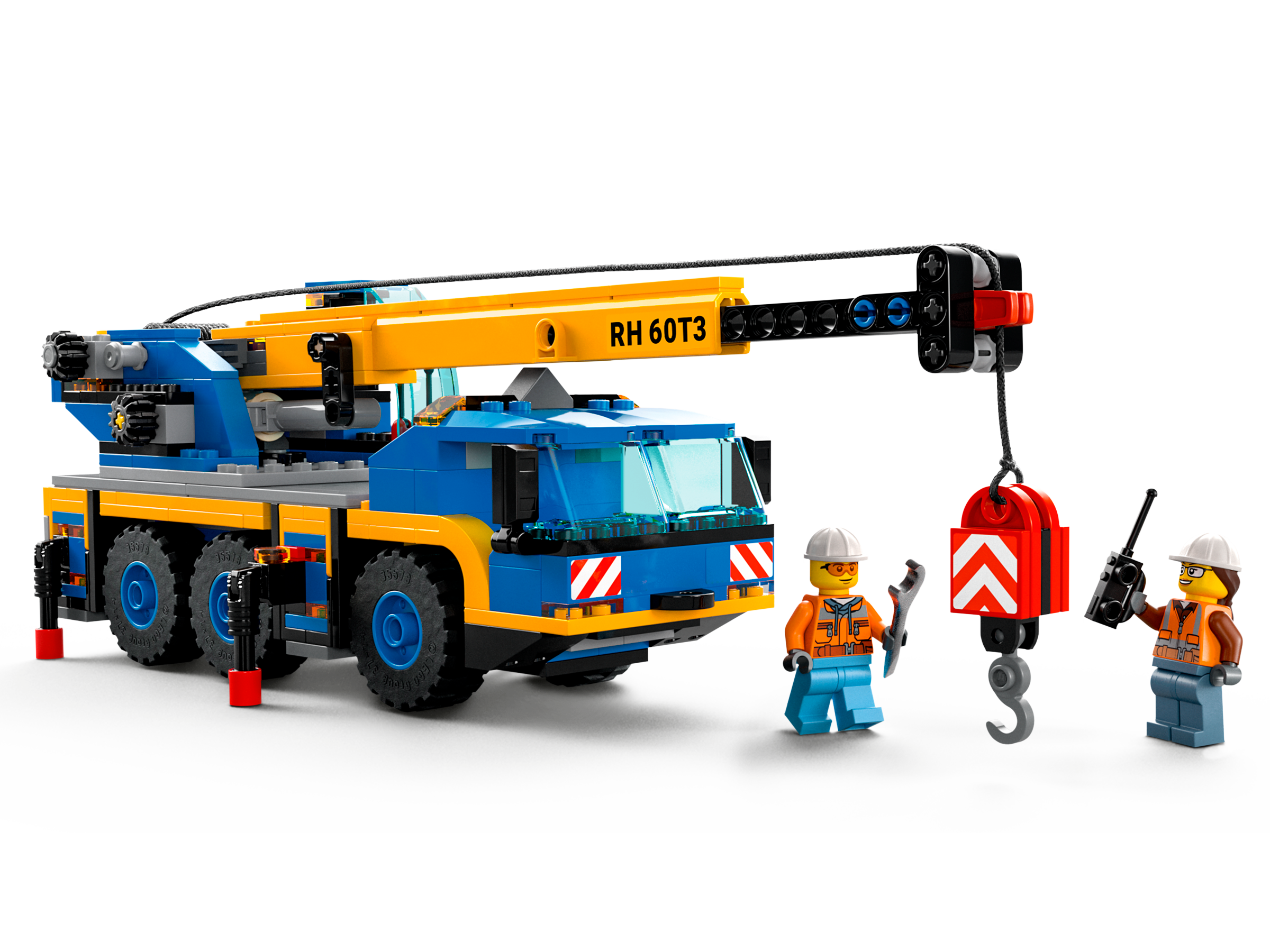 Mobile Crane 60324 | LEGO® City | reBricker